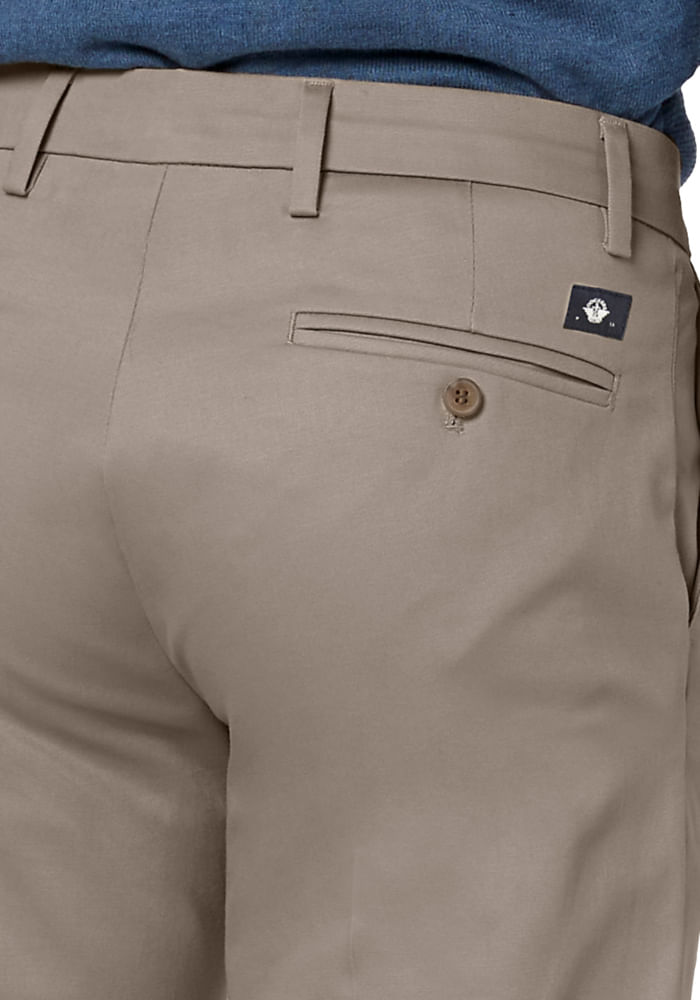 Pantalón Signature Stain Defender Straight Fit Beige - Dockers Chile