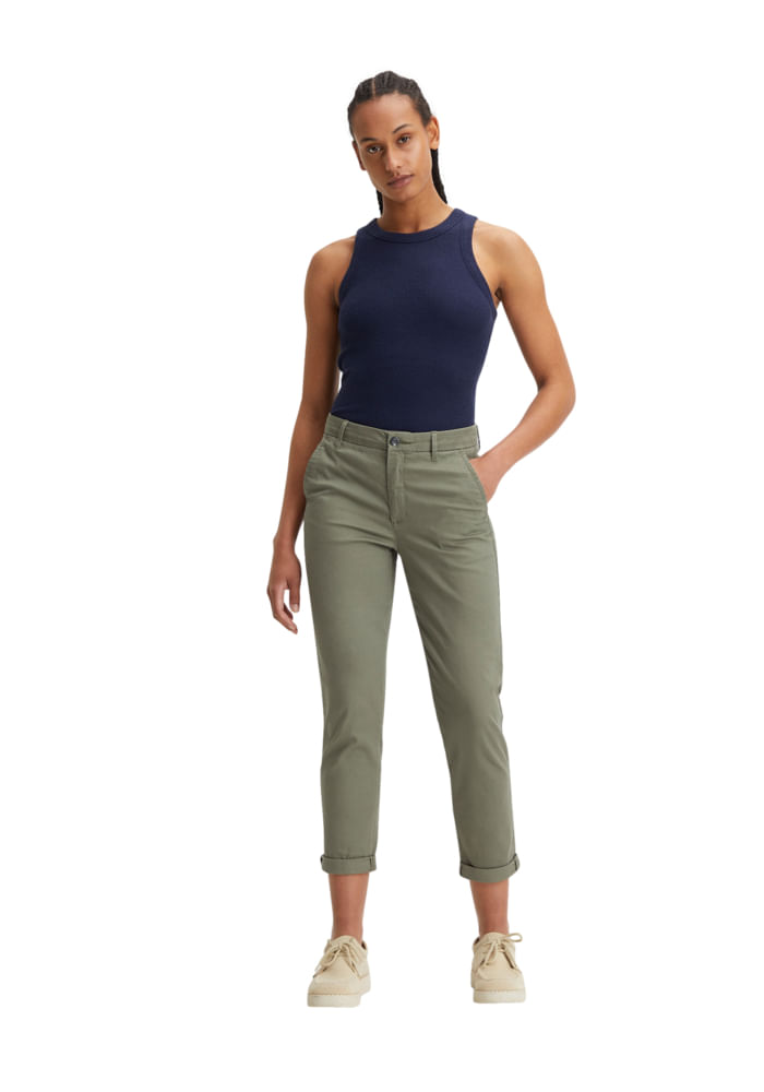 Polera Mujer Knit Tank Slim Fit Navy A4259-0008|Dockers - Dockers Chile